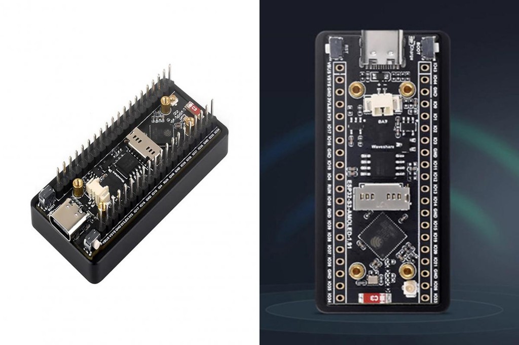 Open Source Development Board Digital Amplifier High Performance 1.91-inch Amoled Display ...