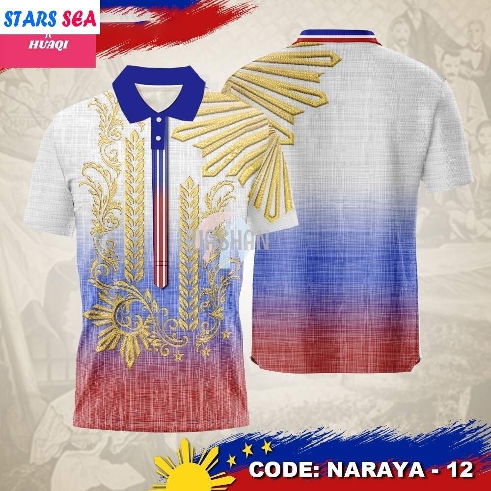 2025 Asian inspired ethnic attire new agalog batik polo for men ...