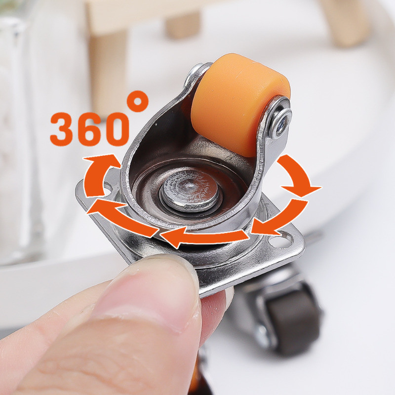 SLXC-Mini Rubber Furniture Caster - Super Load-Bearing, Reduce Noise ...