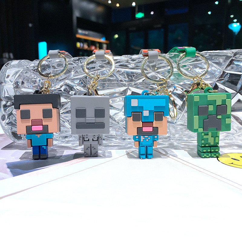 Minecraft Key Ring Children's Gift Bag Pendant | Shopee Malaysia
