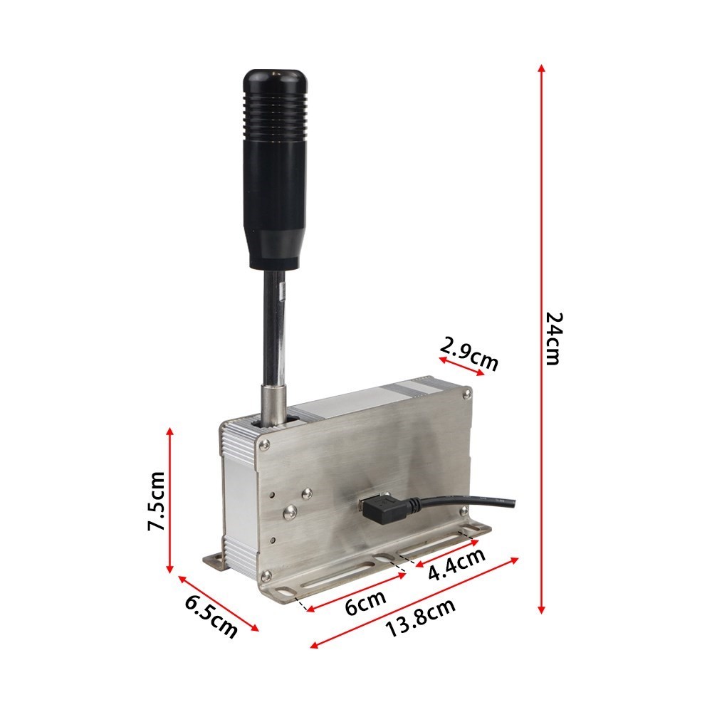 PC USB Racing Games Sequential Shifter H Gear Shift SIM For ETS2 For ...