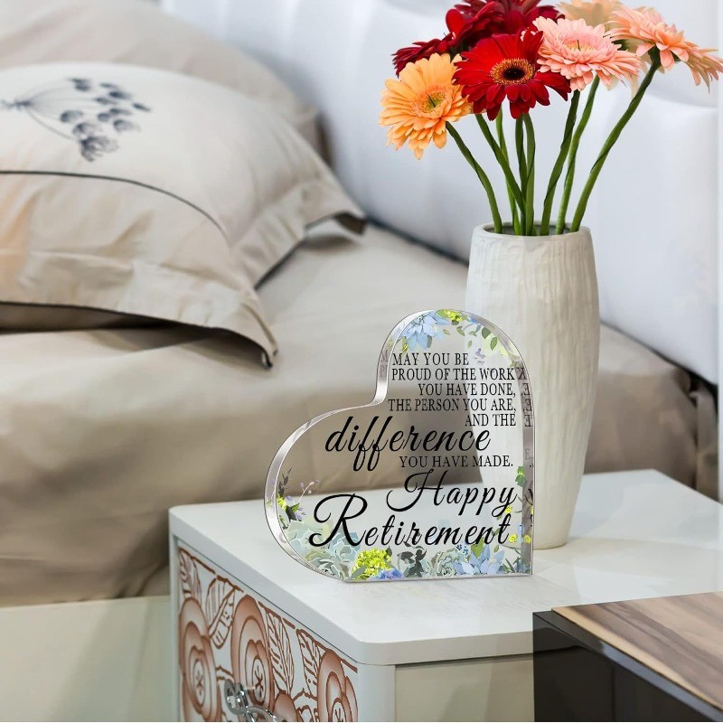 [Retirement Plaques for Men and Women] Happy Retirement Gifts ...
