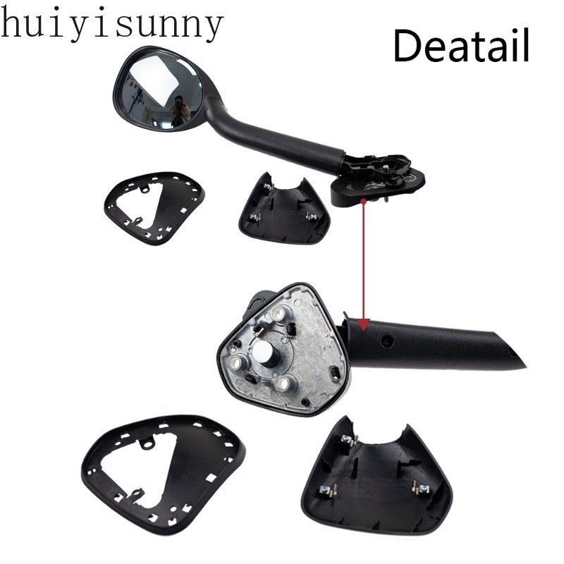 HYS Car Front Reflector Rearview Mirror For Toyota Hiace 2005-2018 ...