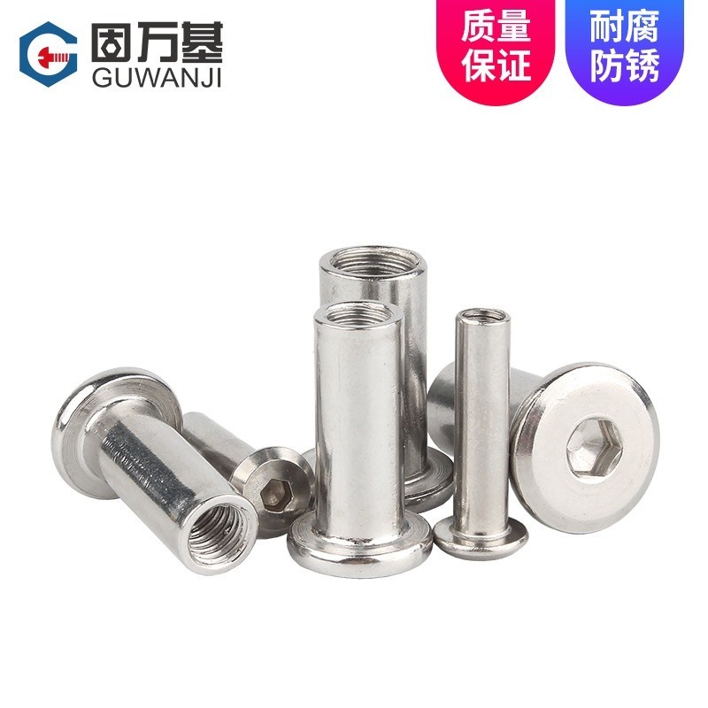 【WDY】304 stainless steel plywood inverted nut to lock furniture nut M3 ...
