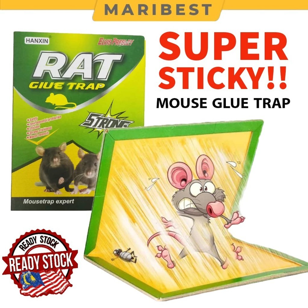 Mouse Catcher Trap Rat Terminator Rat Glue Board Mouse Trap Sticky ...