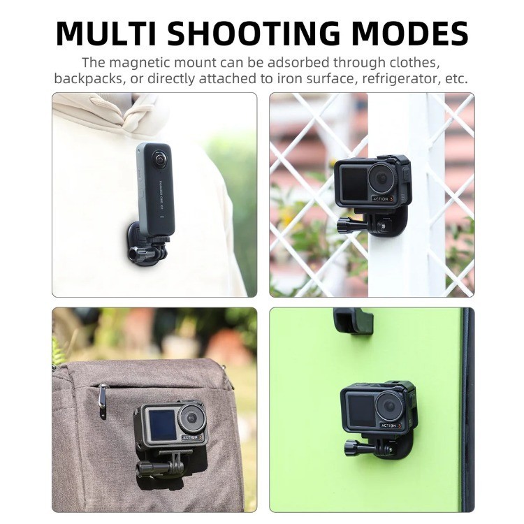 Magnetic Camera Neck Holder Mount Chest Strap Hanging Bracket for GoPro ...