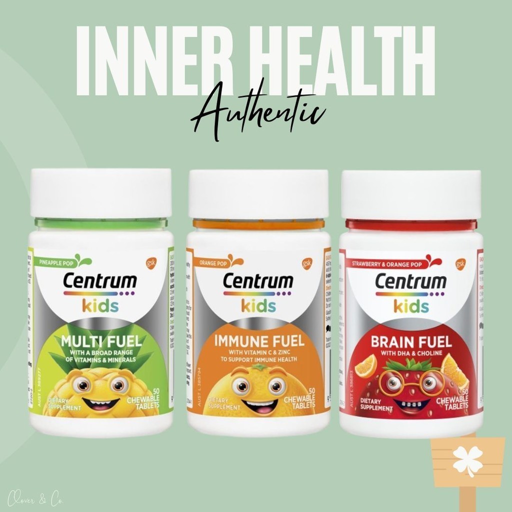 Centrum Kids Multi / Immune/ Brain Chewables 50 Tablets | Shopee Malaysia