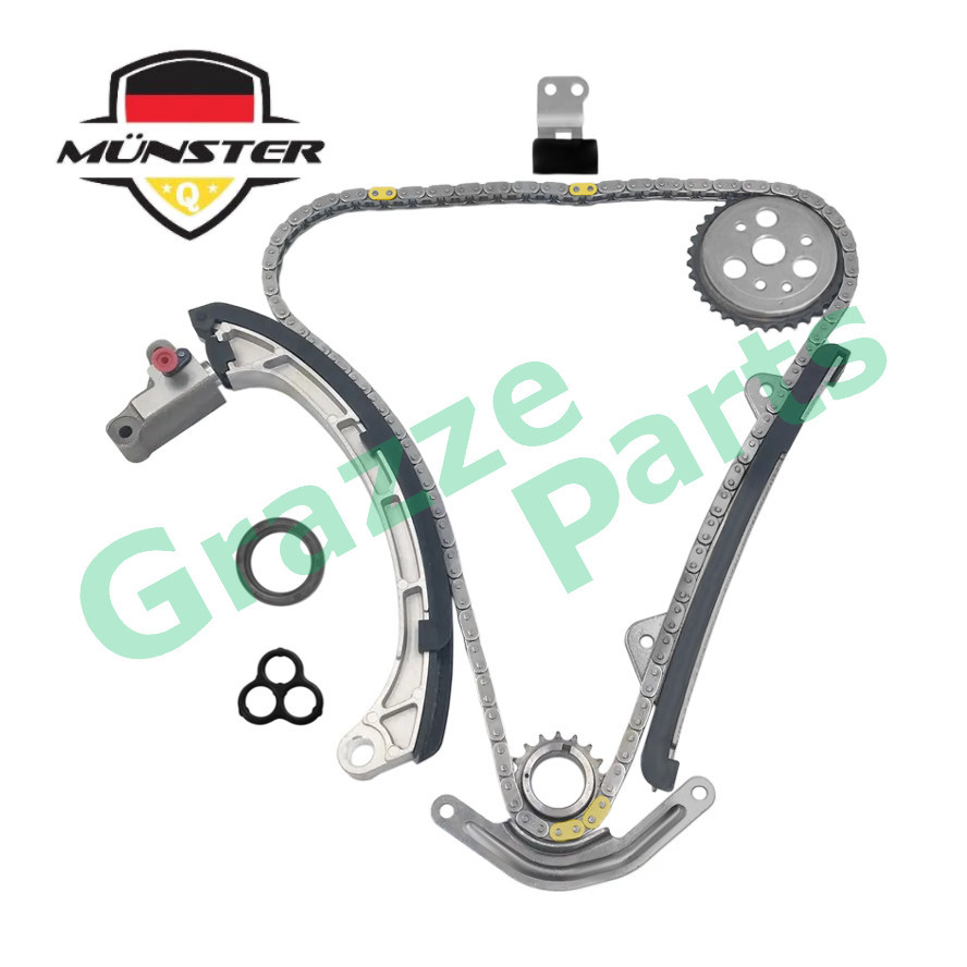 (10pc) Münster Timing Chain Kit Set 13506-BZ010 for Perodua Myvi 1.5 ...