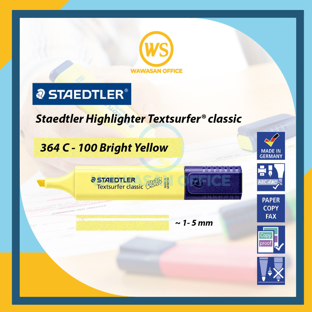 Staedtler Textsurfer Classic 364 / Staedtler Highlighter Pen (Classic ...