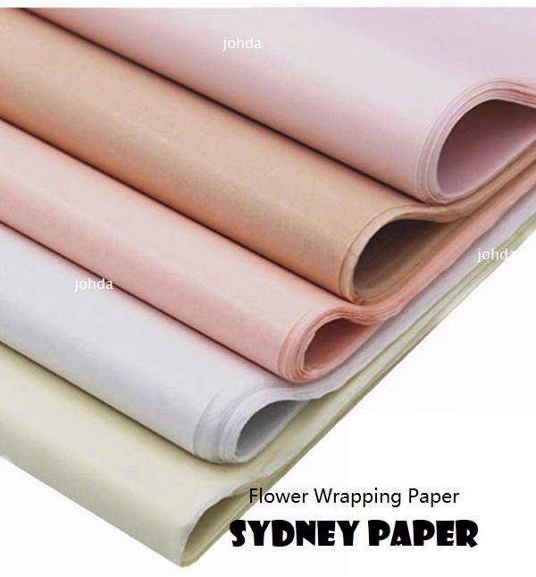 40Sheets(+/-) Sydney Wrapping Paper 雪梨纸 Kertas Bunga Kraft Paper ...