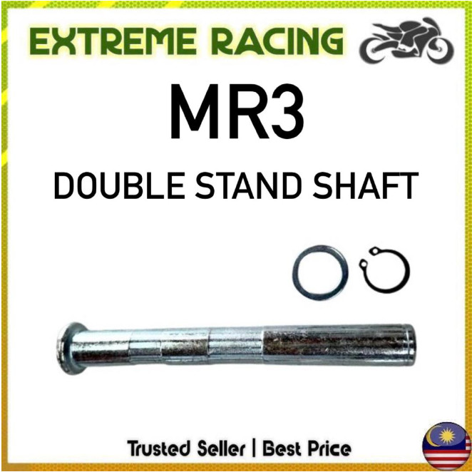 MR3 Main Stand Shaft Double Stand Shaft Batang Tongkat Dua Tengah Sub ...