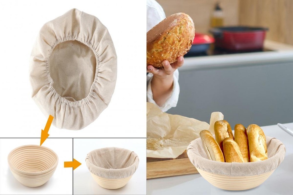 greatdream| Fermentation Basket for Sourdough Hand-woven Rattan Bread ...