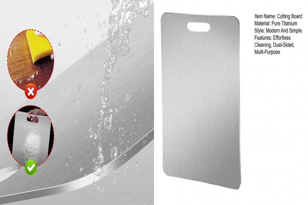 Titanium Cutting Mat Stain-resistant Cutting Board Premium Titanium ...