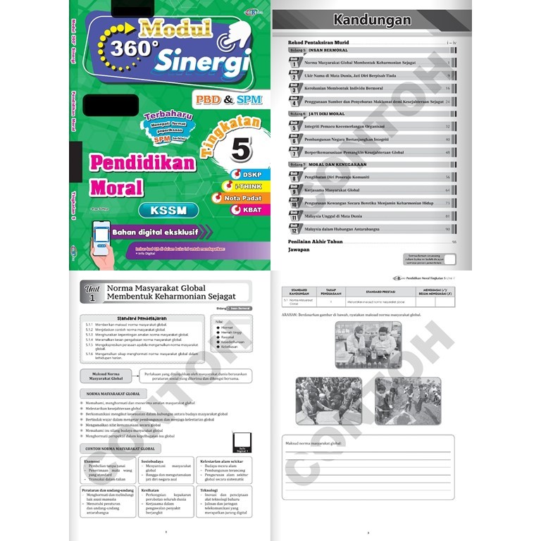MODUL 360 SINERGI TINGKATAN 5 SPM | KSSM 2025 - CEMERLANG | Shopee Malaysia
