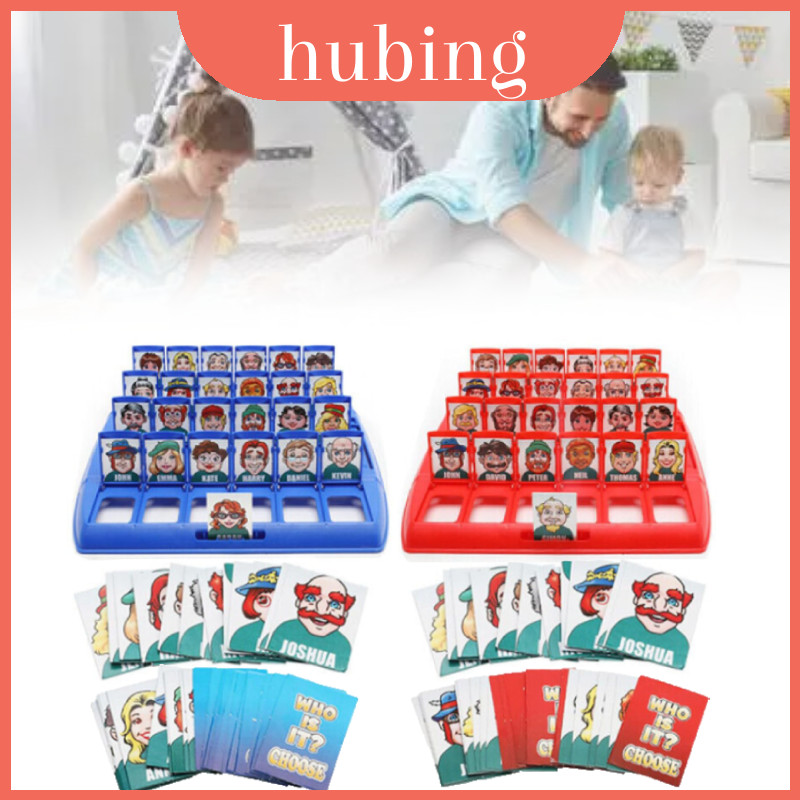 Logic Card Memory Game Guess Who I Am Fun Educational Play Bonding For ...