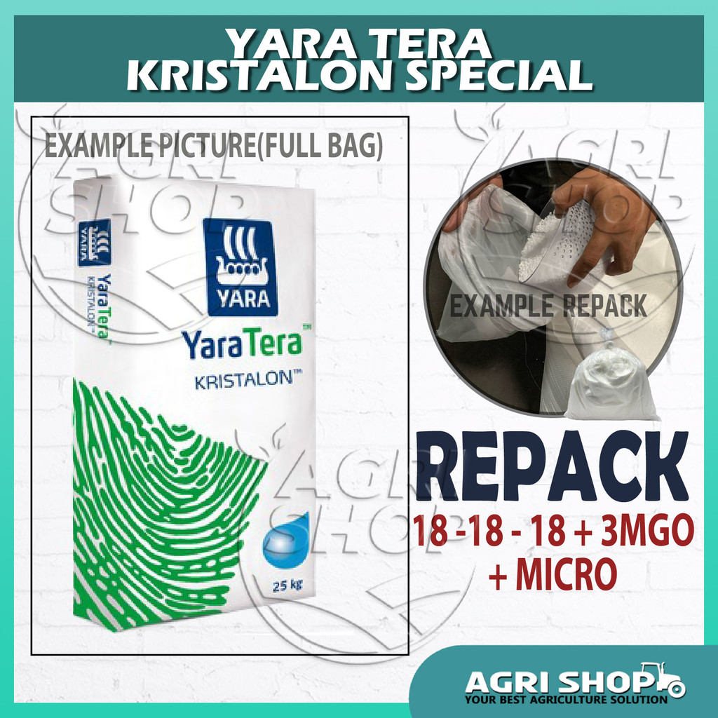 (REPACK) Agrishop Yara Tera Kristalon Special 18-18-18+3MgO+Micro 500G ...