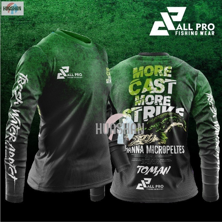 2025 New Design Baju Pancing Long Sleeve Full Sublimation 3D Printed ...