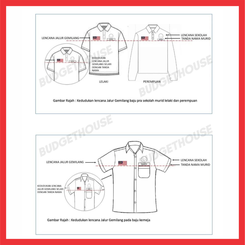 Pin Badge Pin Bendera Malaysia Merdeka Malaysia Day Brooch kerngsang ...