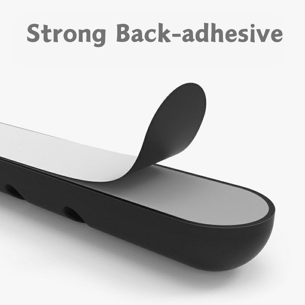 Silicone Cable Organizer Clip Table USB Cable Holder Charger Winder Desktop Tidy Management ...