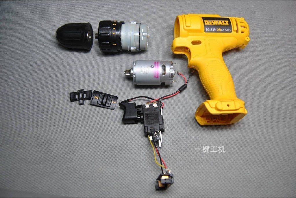 DEWALT DCD701/700 Lithium Electric Drill Motor Switch Chuck Gearbox ...