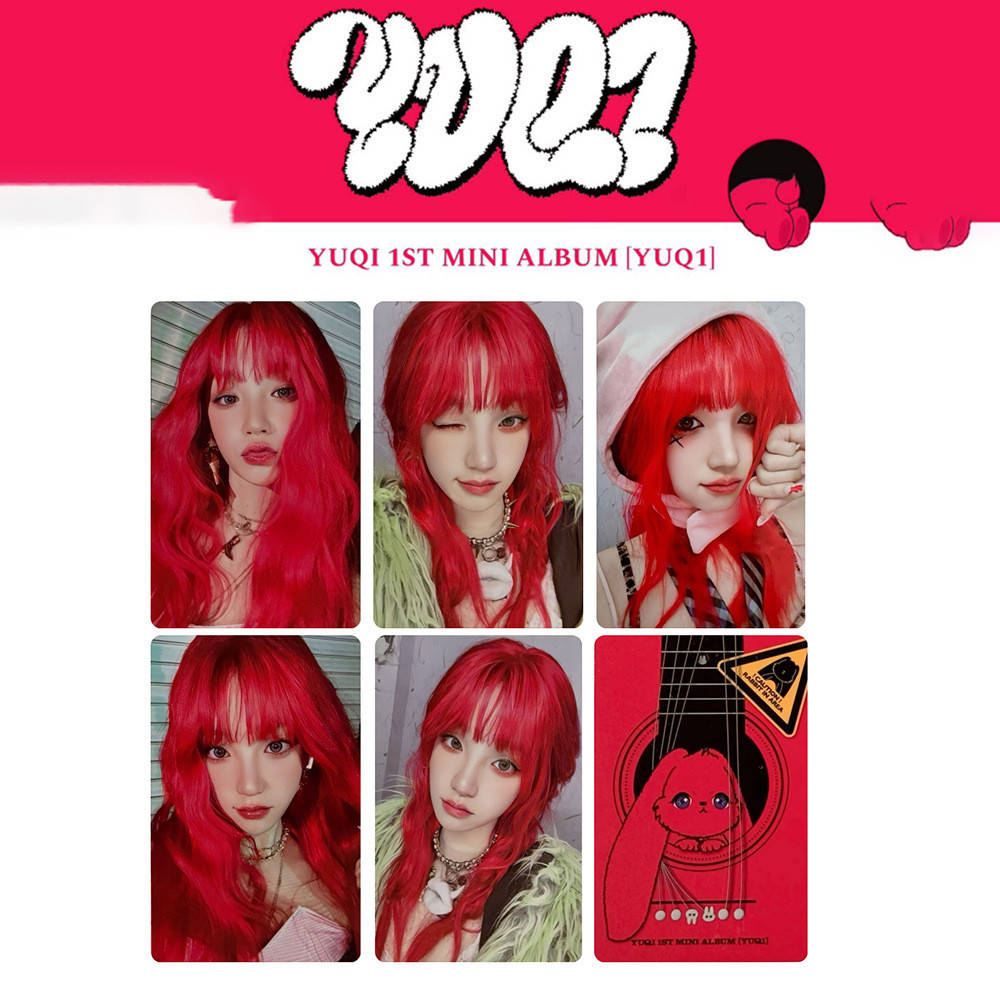 Kpop Idol (G)I-DLE 1st Mini Album YUQI Photo Card | Shopee Malaysia