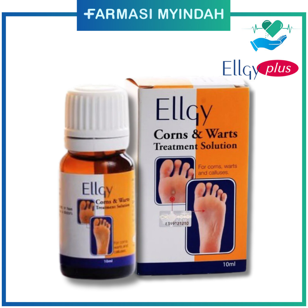 Ellgy Corns & Warts Treatment Solution 10ml | Shopee Malaysia