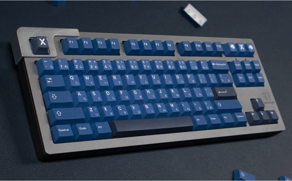 GMK R1 Striker Blue Keycaps cherry profile PBT keycap set for MX ...