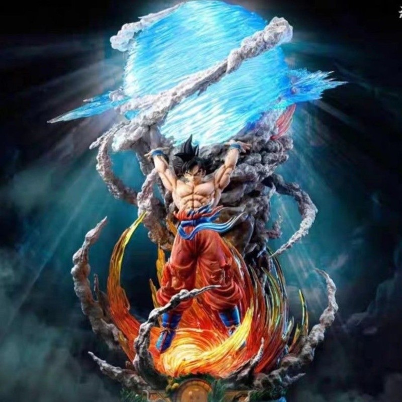 Dynam Dragon Ball Figures Genki Dyna Goku Bomb Form Cm Illuminated ...