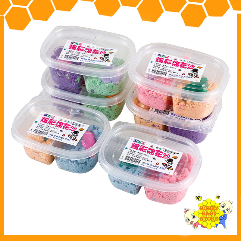DIY Space Sand Toys Sets Dynamic Eco Sandbox Playset Slime Tools ...