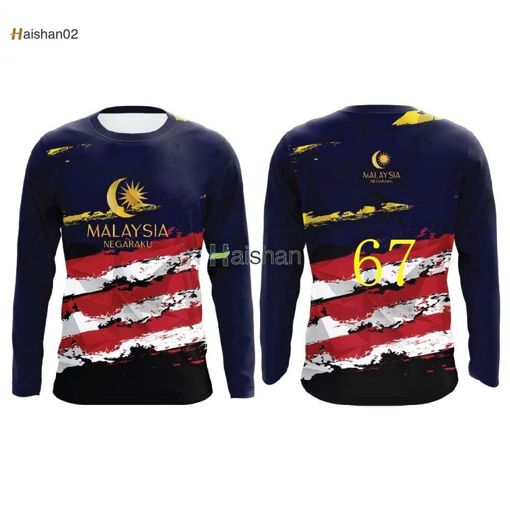 Malaysia 67th Merdeka 2024 Design Sublimation Jersey （haishan02 ...