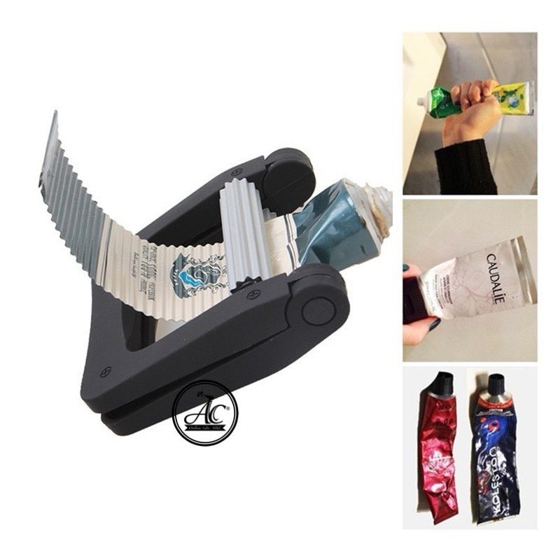 Metal Salon Tube Squeezer Manual Rolling Squeezer Hair Dye Colour Cream ...
