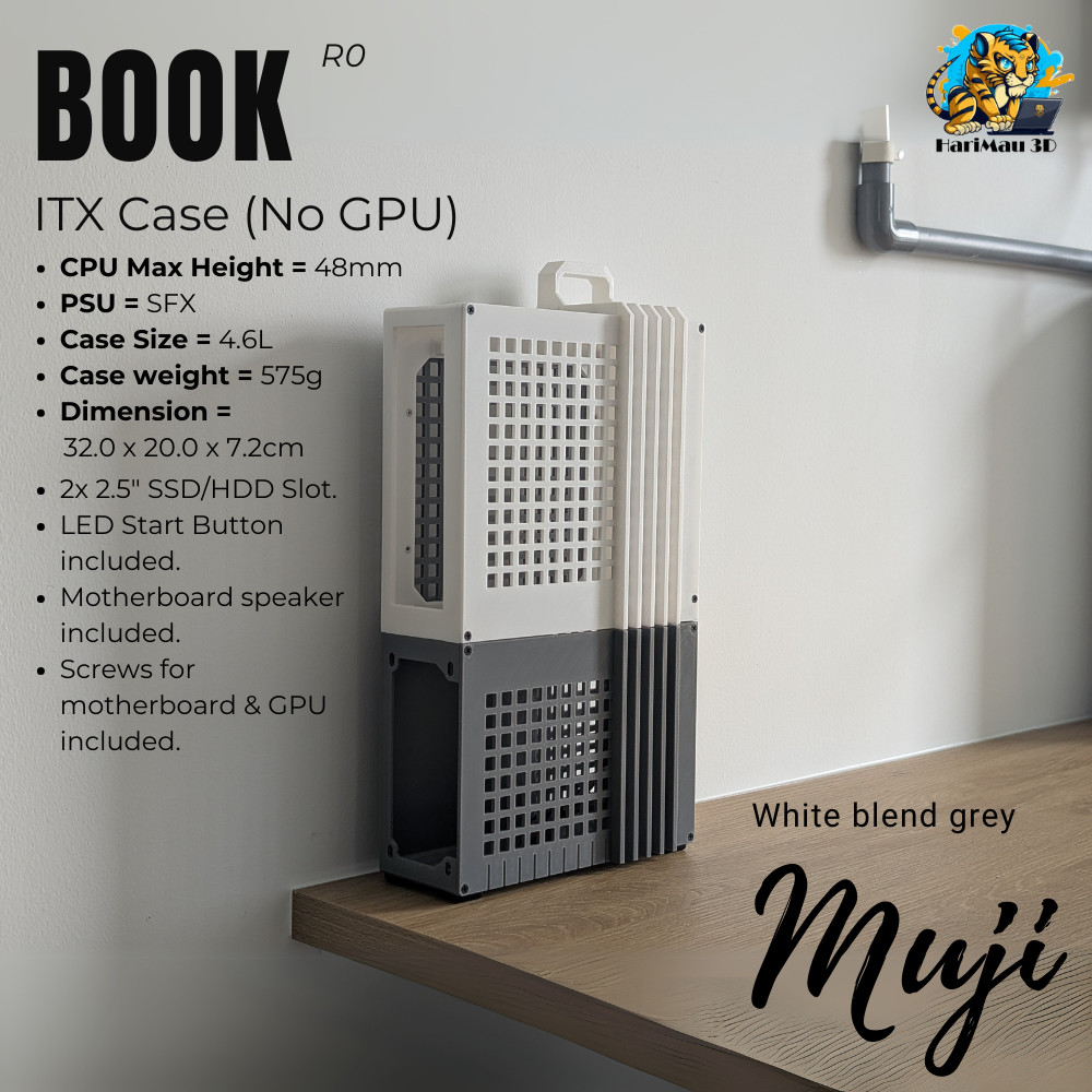 [ BOOK ] ITX Case Mini ITX Mini Case [ 4.6L / 575g / Ultra Portable ...
