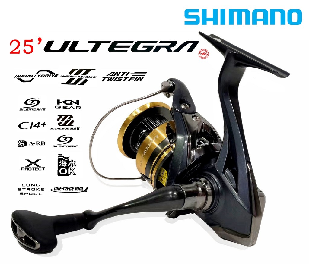 MESIN PANCING SHIMANO 2025' / 2021' ULTEGRA SPINNING REEL | Shopee Malaysia