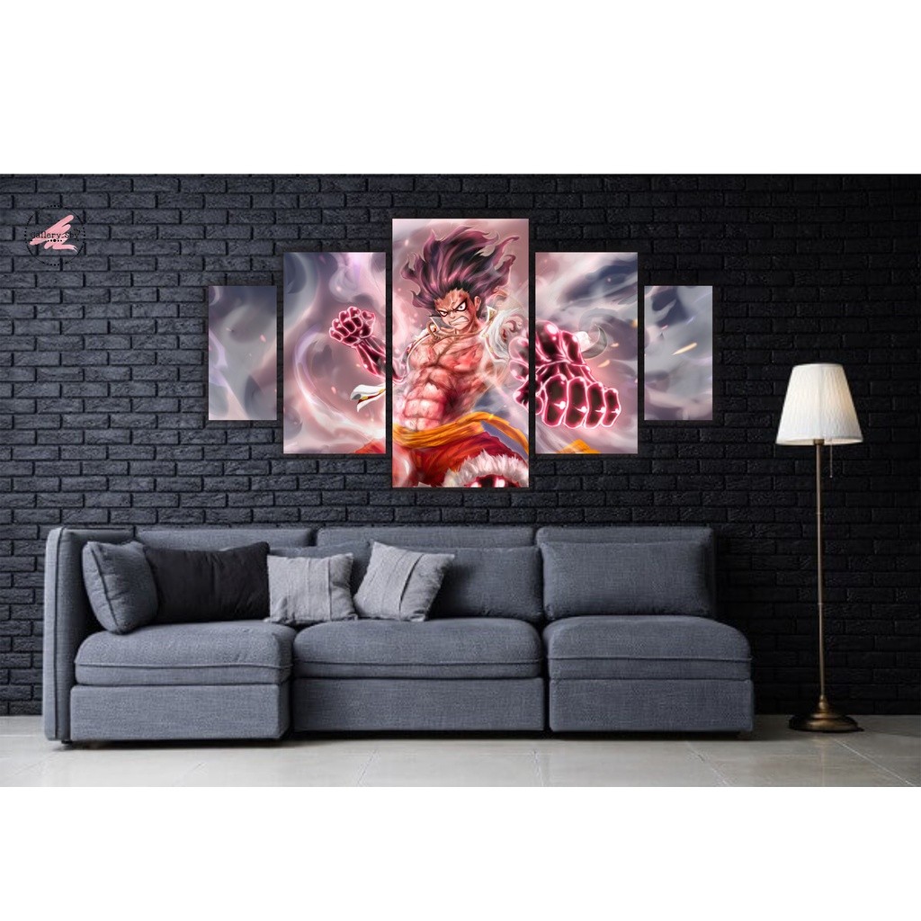 in stock KAYU 1 SET ONE PIECE Monkey D Wall Display. Luffy Gear 4 ...