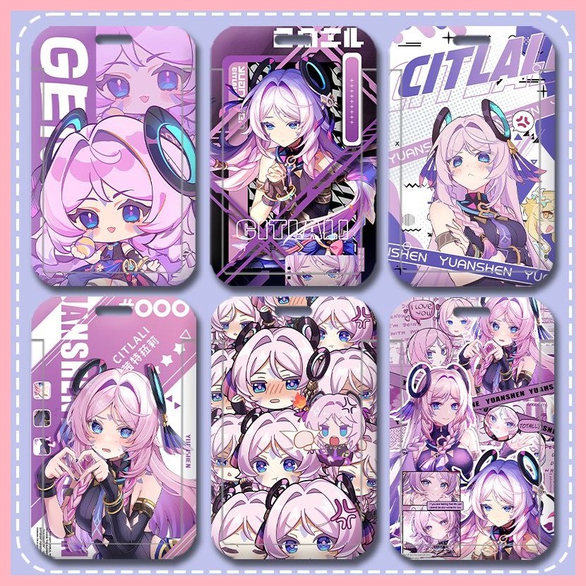 [GUYN] Card Holder Genshin Impact Citlali Nataci Trali Campus Card Meal ...