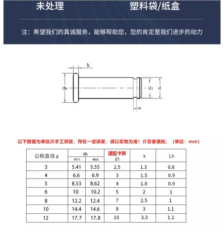 [Quick Shipment-] 304 Stainless Steel Pin Shaft Flat Head with Slot Pin ...