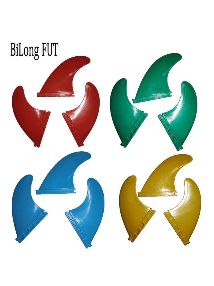 Surfboard Tail Fin BiLong FUT Head Three Pieces 4.37 Plastic Tail ...