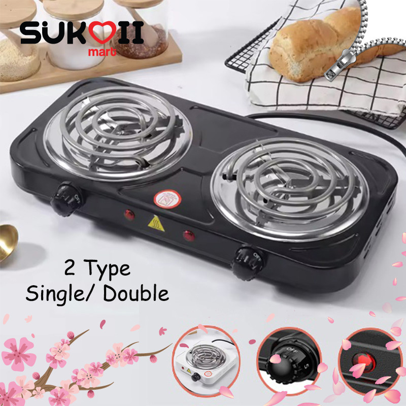 SKOI Cooking Single/Double Normal Electric Iron Stove Burner Kitchen ...