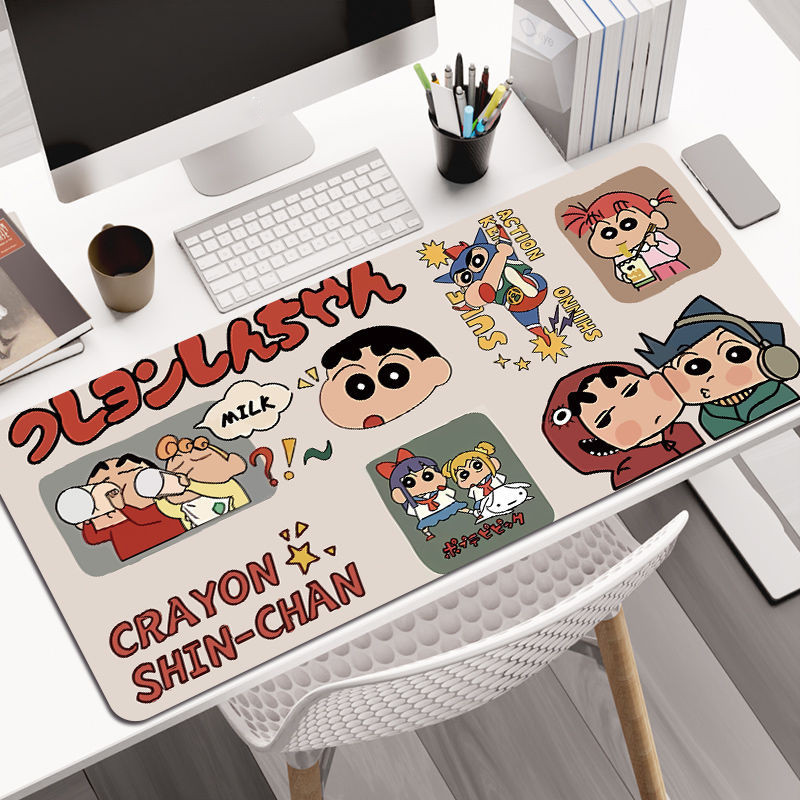 2024 New Style Crayon Shin-Chan Mouse Pad Oversized Boys Girls ...