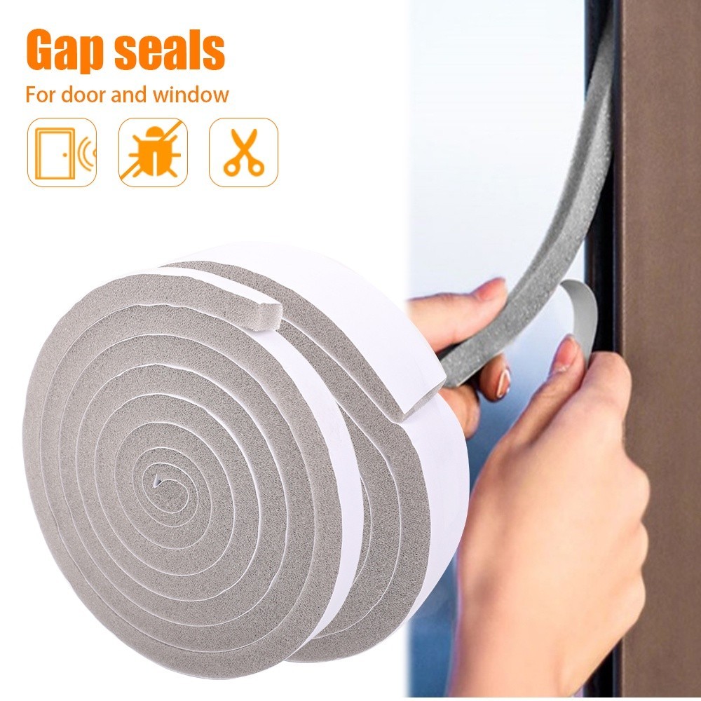 300cm Door Bottom Sealing Strip Tape - Weather Window Silicone Rubber ...