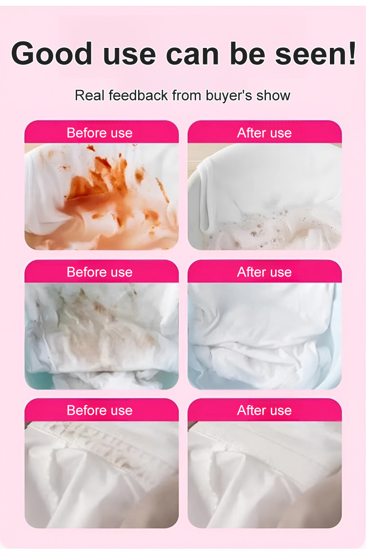 Explosive salt effervescent tablets Effervescent Salt Stain Removal Laundry Detergent | Shopee ...