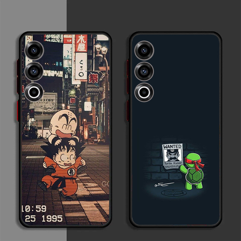 Meizu 21 Cute Cartoon Dragon Ball Goku Crayon Shin-Chan Phone Case ...