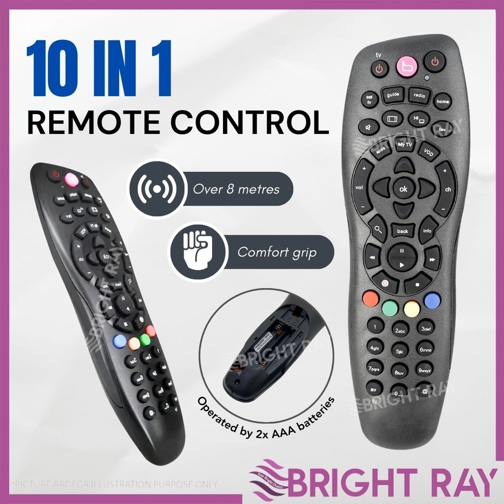 10 IN 1 AXTRO REMOTE CONTROL Axtro/Njol/Beyond Axtro Satellite Remote ...