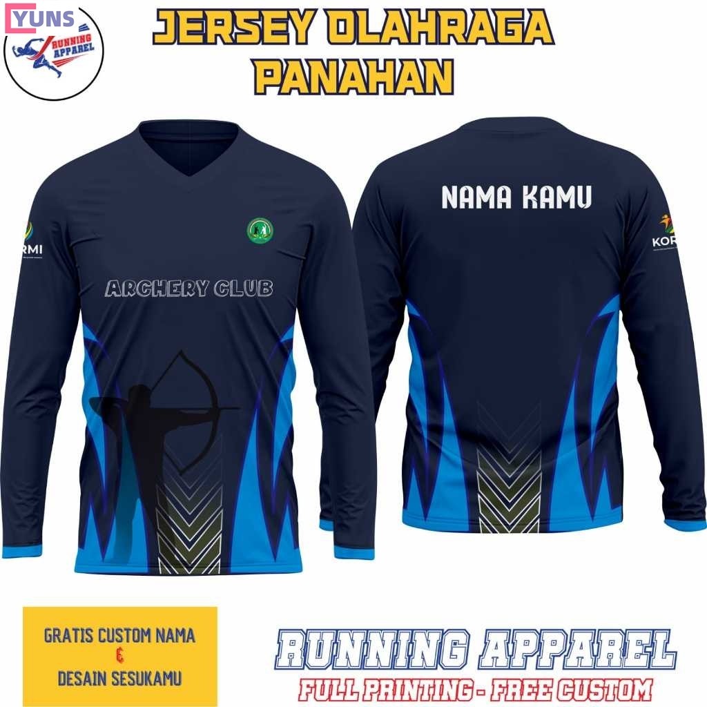 yuns Baju Jersey PANAHAN ARCHERY CLUB Lengan Panjang Terbaru, Jersey ...
