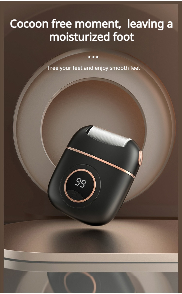 [Remove dead skin in seconds] Electric digital display foot grinder ...