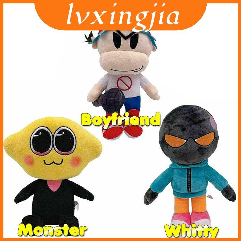 Night Funkin Friday Plush Toy Charming Plush Fnf Whitty And Boyfriend ...