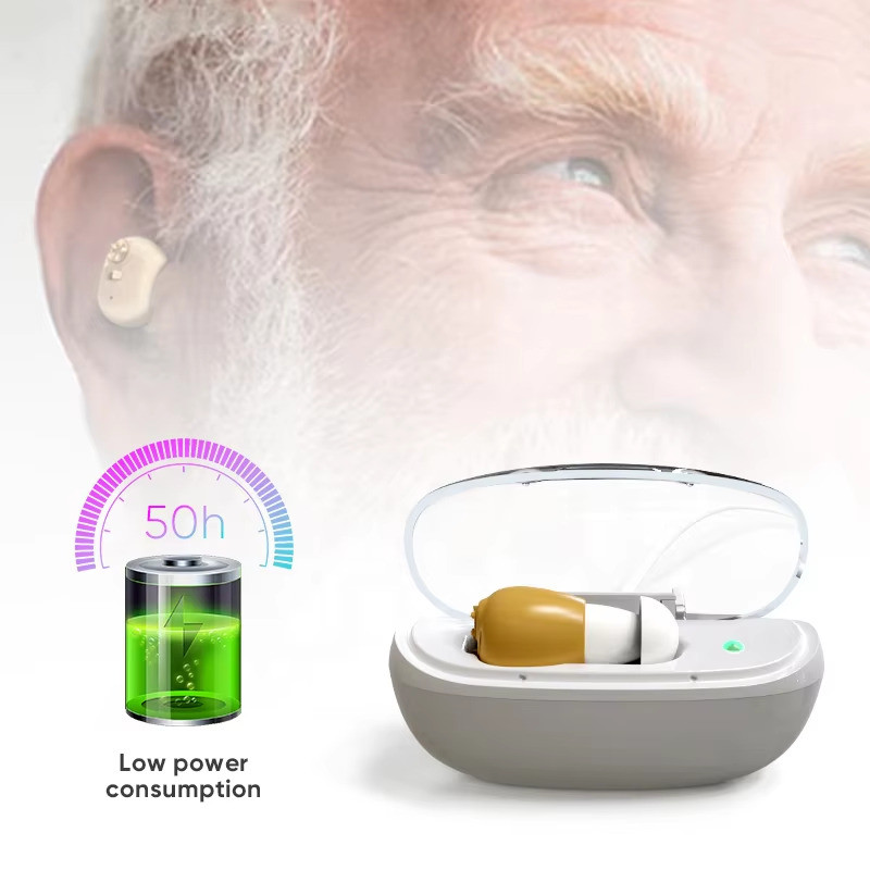 Elderly Aid Rechargeable ITE Deaf The Listening Device Mini Wireless ...