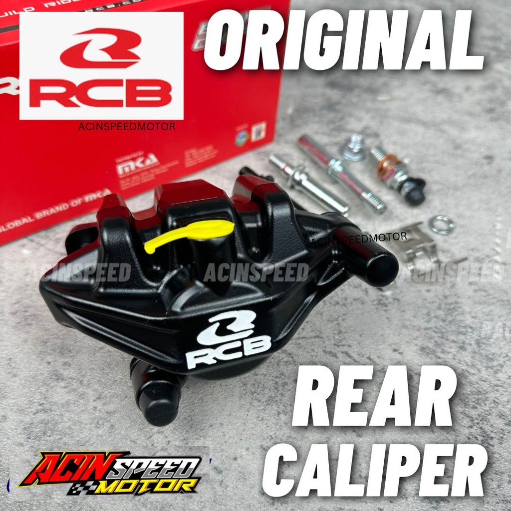 RCB RACING BOY UNIVERSAL REAR BRAKE CALIPER E SERIES BRAKE PUMP ...
