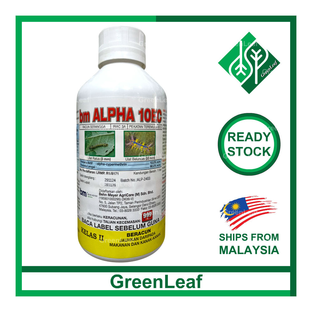 bm ALPHA 10EC 1L Behn Meyer Alpha-Cypermethrin 10% Racun Serangga ...