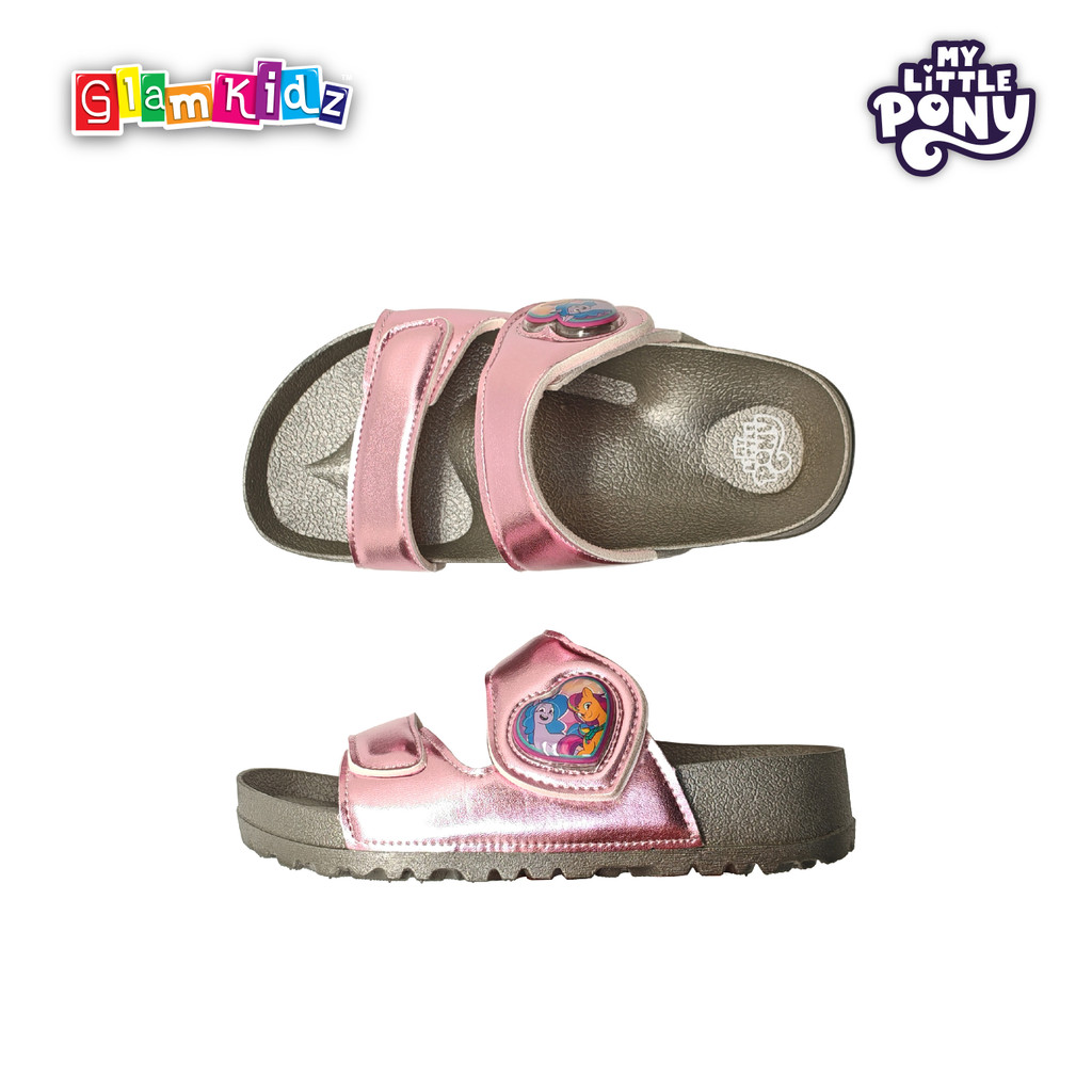 My Little Pony Girls Slippers Pink Silver #2698 #2699 | Shopee Malaysia